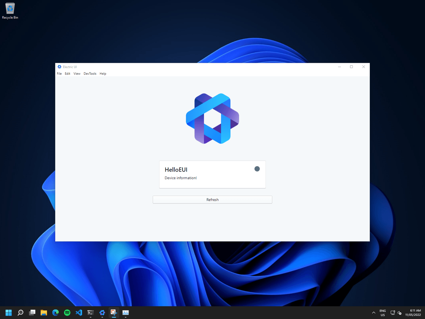 Features - Electric UI